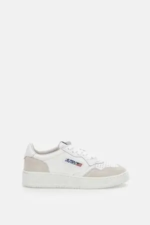 AUTRY Autry Medalist Low Leather Sneakers Bianco