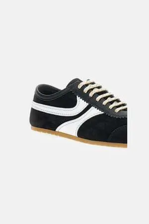Dries Van Noten Suede Sneakers - Black