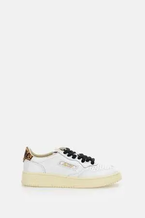 AUTRY Medalist Low Leather Sneakers - Bianco