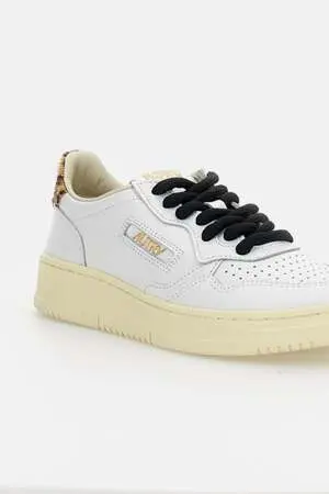 AUTRY Medalist Low Leather Sneakers - Bianco