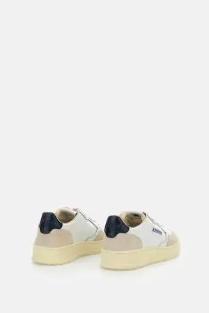 AUTRY Medalist Low Top Leather Sneakers - Bianco