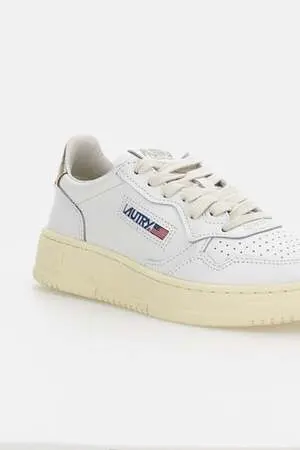 AUTRY Medalist Low Sneakers In Leather - White