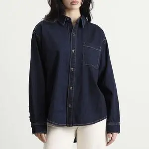 Good American Denim Oversized Shirt