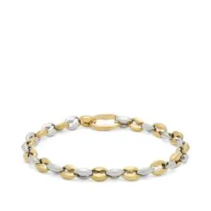 MISSOMA Mariner Link Bracelet In Mixed Metals - Gold/silver