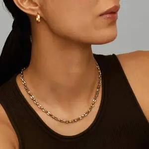 MISSOMA Mariner Link Chain Necklace In Gold And Platinum Plating