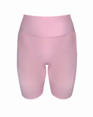 FOXIES High-rise Eco Body Shorts With Built-in Undies - Pink