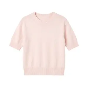 BRODIE CASHMERE Vicky Cashmere Tee - White