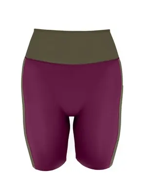 FOXIES Ultra Comfy Body Shorts With Built-in Undies - Green