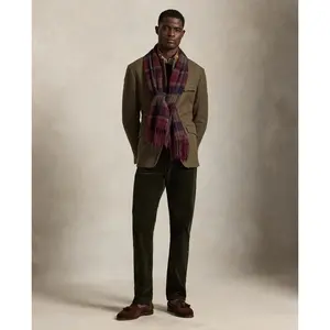 Ralph Lauren Hampton Straight Stretch Corduroy Pant - Estate Olive