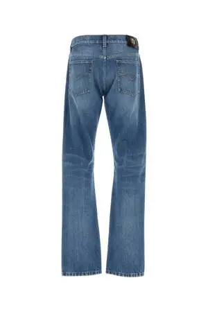 Versace Stone-washed Denim Jeans