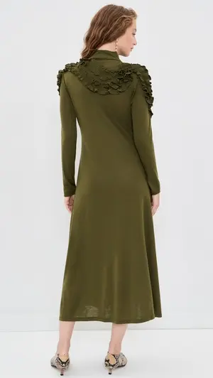 Ulla Johnson Solene Long Sleeve Jersey Dress
