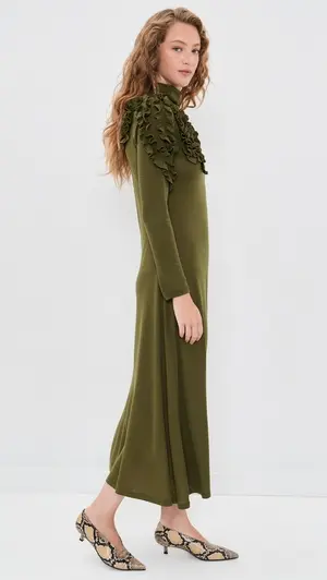 Ulla Johnson Solene Long Sleeve Jersey Dress