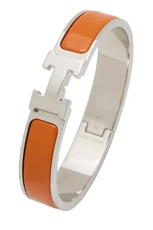 Hermès Clic Clac H Pm Bracelet - Orange