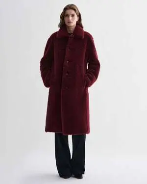 Veronica De Piante Shearling Coat