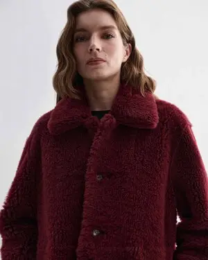 Veronica De Piante Shearling Coat