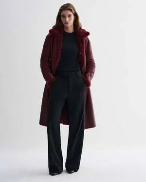 Veronica De Piante Shearling Coat