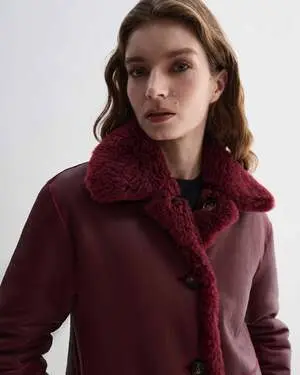 Veronica De Piante Shearling Coat