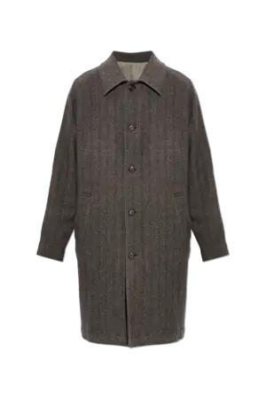 Eleventy Cashmere Herringbone Coat