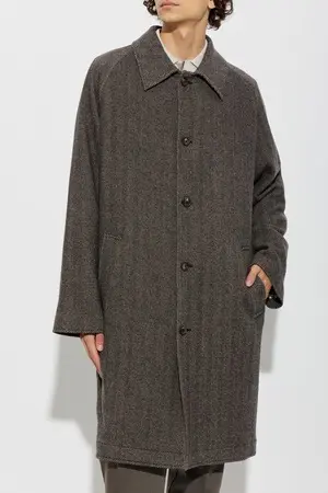 Eleventy Cashmere Herringbone Coat