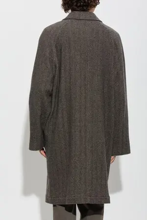 Eleventy Cashmere Herringbone Coat
