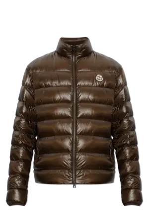 Moncler Sergesta Quilted Down Puffer Jacket - Brown