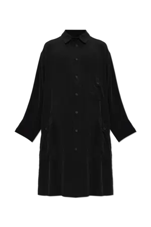 Yohji Yamamoto Oversize' Shirt - Black