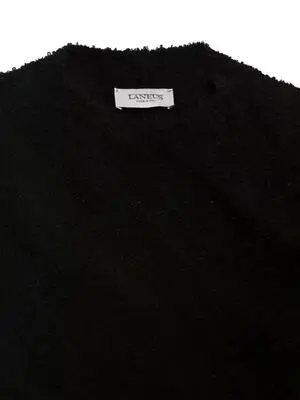 LANEUS Bouclé-knit Sweater