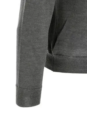 ZANONE Roll-neck Wool Sweater - Grey