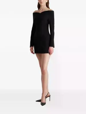 VIOLANTE NESSI Marino Off-the-shoulder Mini Dress