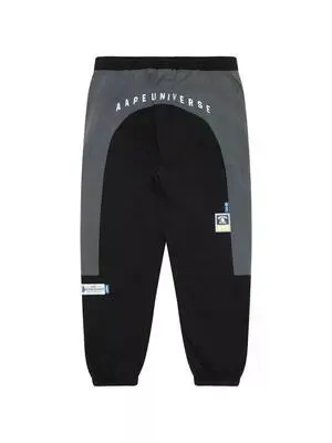 AAPE BY *A BATHING APE Moonface Panelled Track Pants