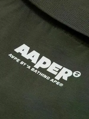 AAPE BY *A BATHING APE Aaper Logo-embroidered Polo Shirt