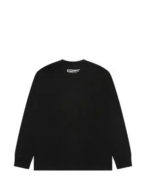 AAPE BY *A BATHING APE Aapeunvs Moonface-print Long-sleeve T-shirt