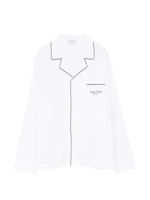 SPORTY & RICH Piping-detail Shirt