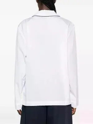 SPORTY & RICH Piping-detail Shirt