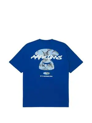 AAPE BY *A BATHING APE Moonface Logo-print T-shirt