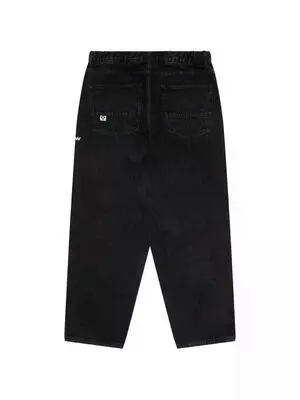 AAPE BY *A BATHING APE Moonface Patch Relaxed Jeans
