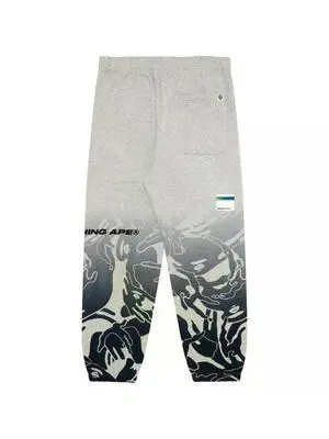 AAPE BY *A BATHING APE Moonface Gradient-camo Track Pants