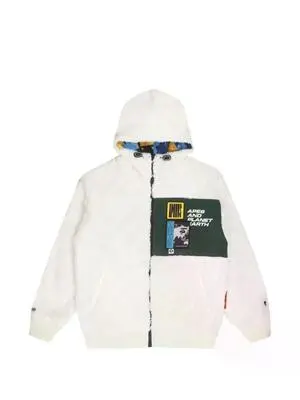 AAPE BY *A BATHING APE Reversible Fleece Hoodie