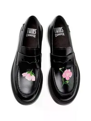 Camper Dean Floral-print Loafers