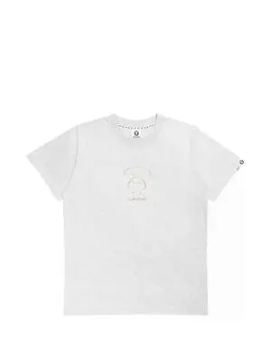 AAPE BY *A BATHING APE Moonface Embellished T-shirt - Grey