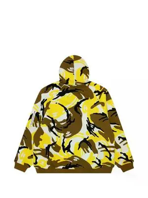 AAPE BY *A BATHING APE Moonface Embroidered Reversible Hoodie