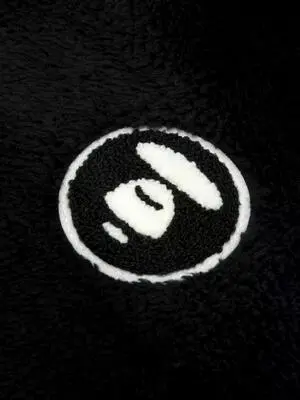 AAPE BY *A BATHING APE Moonface Embroidered Reversible Hoodie