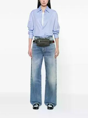 Gucci Gg Supreme Web Night Courrier Belt Bag