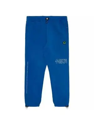 AAPE BY *A BATHING APE Moonface Patch Track Pants - Grey
