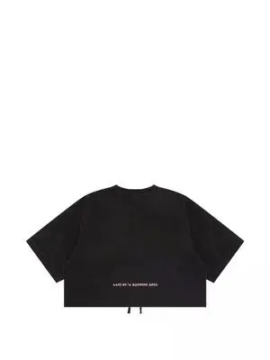 AAPE BY *A BATHING APE Moonface Gradient Cropped T-shirt