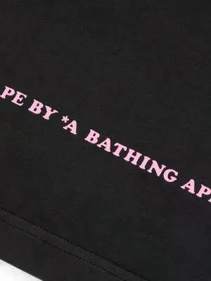 AAPE BY *A BATHING APE Moonface Gradient Cropped T-shirt