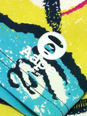 AAPE BY *A BATHING APE Moonface Camoflauge-print Briefs