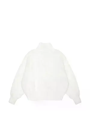 AAPE BY *A BATHING APE Moonface-embroidery Zip-up Cardigan