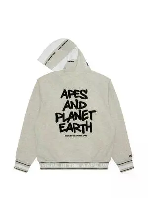 AAPE BY *A BATHING APE Logo-patch Hoodie