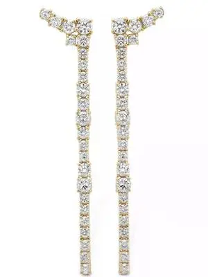 Sara Weinstock Flexion Diamond Drop Earrings